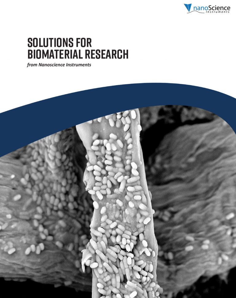 Download Nanoscience Instruments' Solutions for Biomaterial Research Brochure