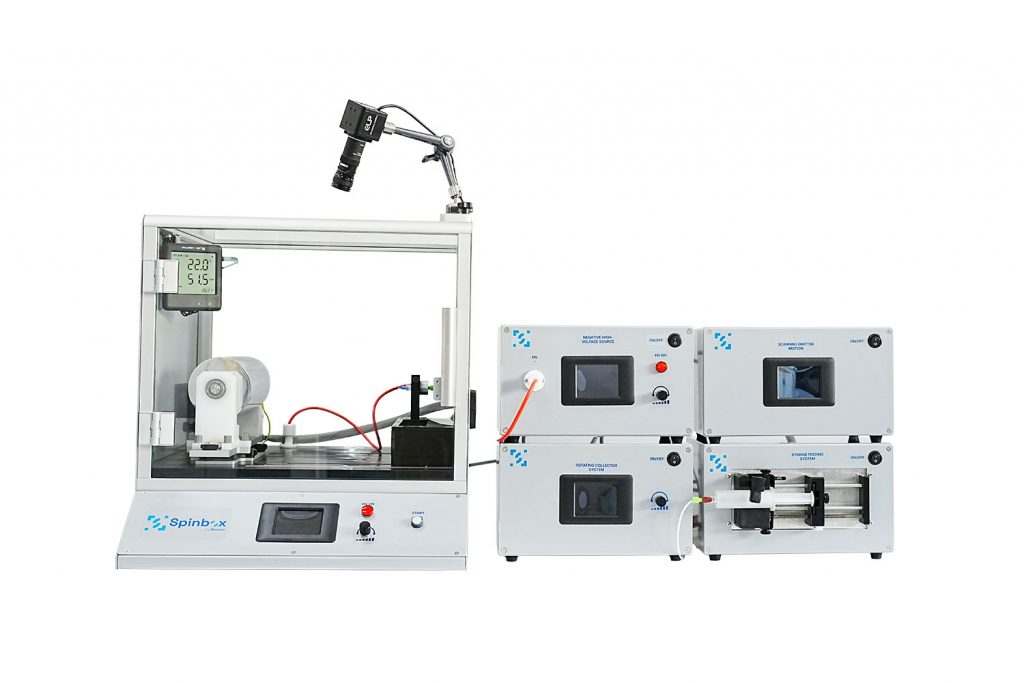 Entry-level Nanomaterial Development | Spinbox E-Spinner