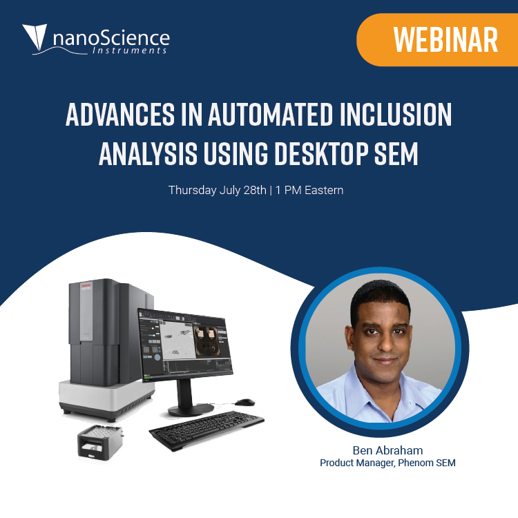 Advances In Automated Inclusion Analysis Using Desktop Sem Nanoscience Instruments