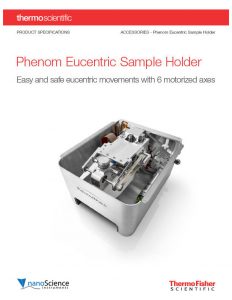 Phenom Eucentric Sample Holder | Nanoscience Instruments