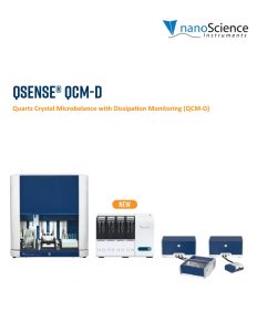 QSense - Complete Range of Premium QCM-D Instruments | Nanoscience Instruments