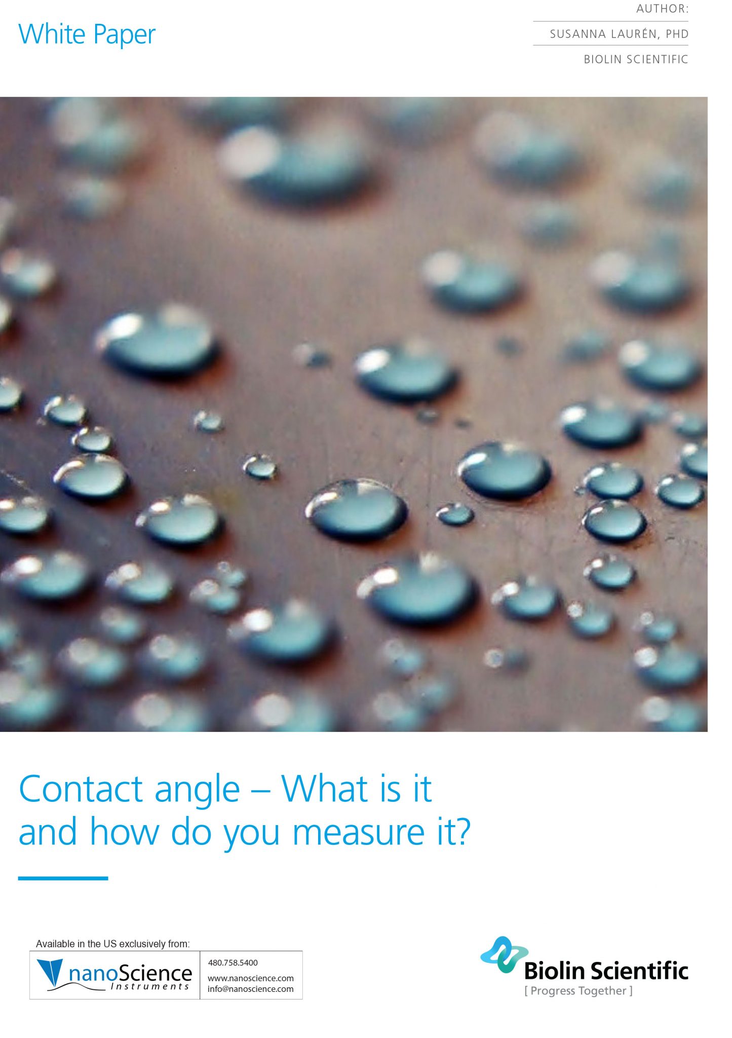 OneAttension Software | Nanoscience Instruments