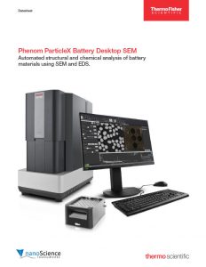 Phenom ParticleX Battery Desktop SEM | Nanoscience Instruments