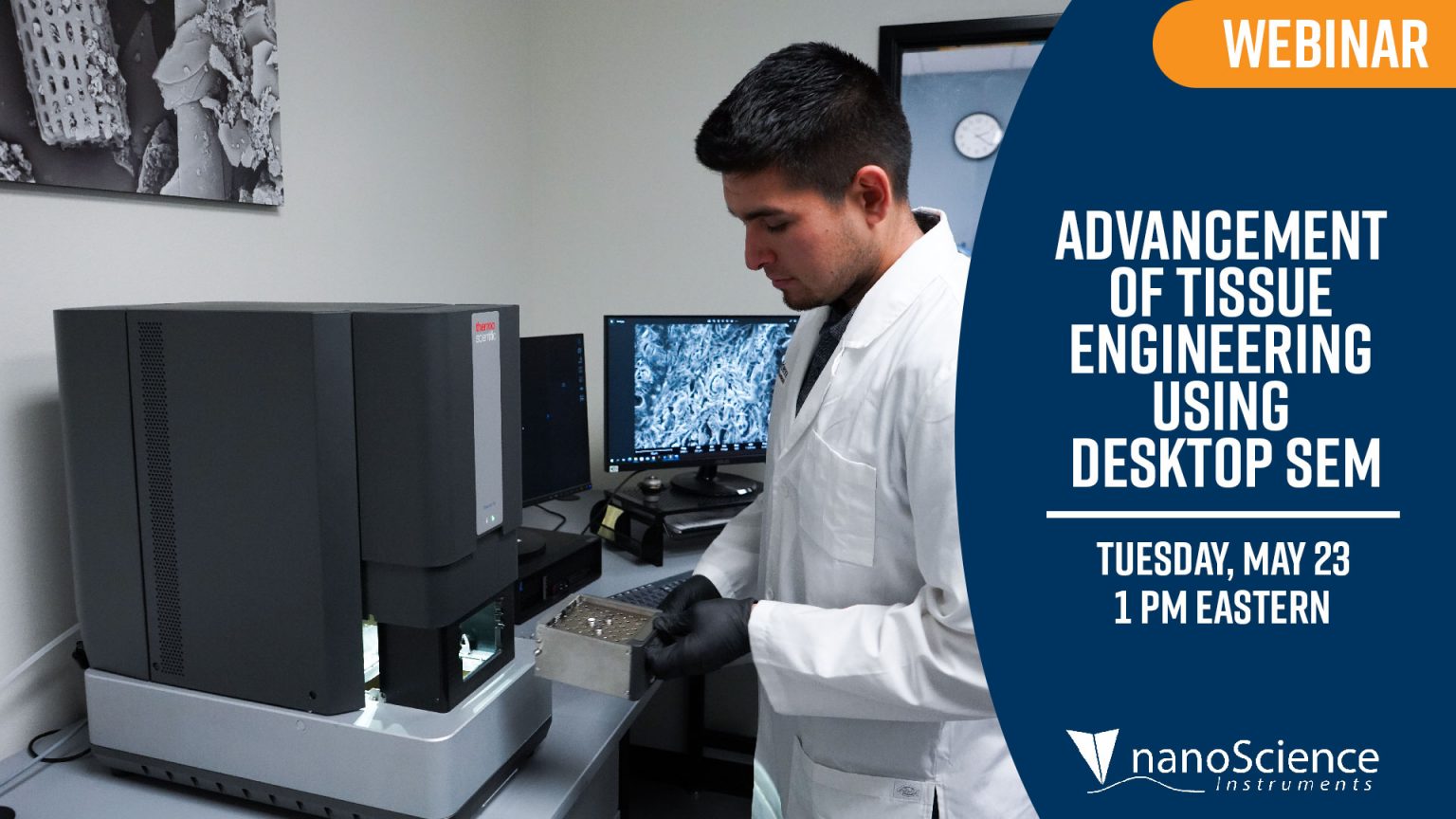 Advancement of Tissue Engineering Using Desktop SEM | Nanoscience Instruments