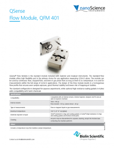 QSense Full Modules Brochure | Nanoscience Instruments