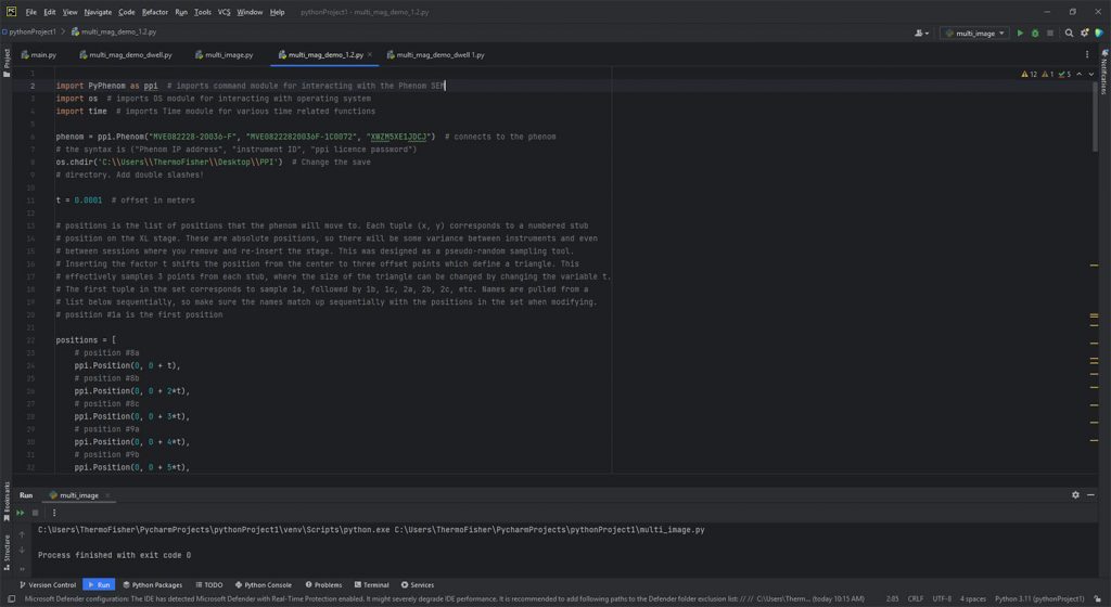 Python Programming For Sem Automation Nanoscience Instruments
