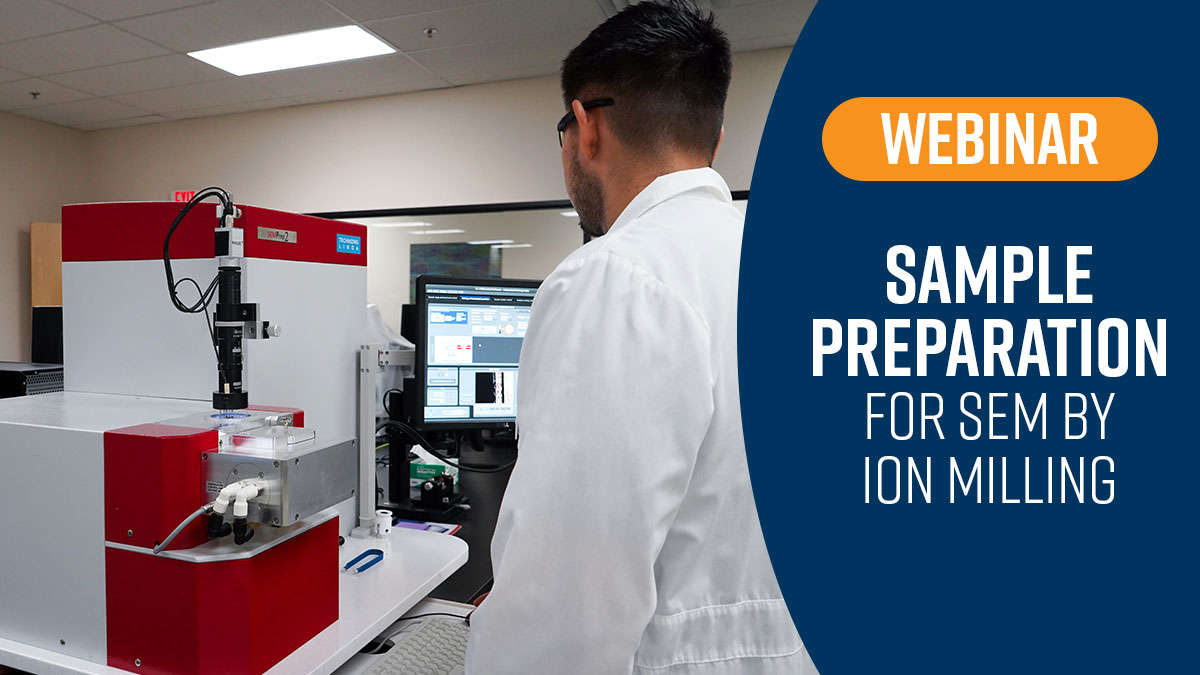 Sample Preparation for SEM by Ion Milling | Nanoscience Instruments