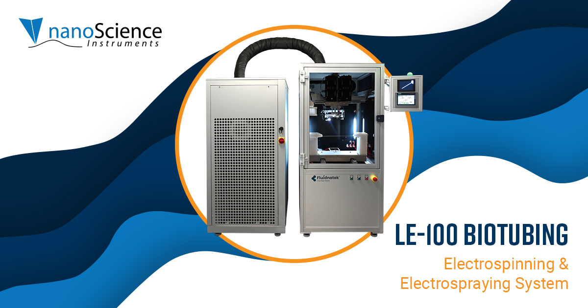 Fabricate Tubular Biomaterials | Fluidnatek LE-100 BioTubing