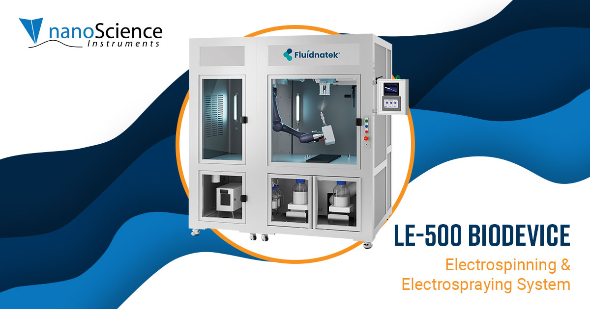 Coat 3D Medical Devices | Fluidnatek LE-500 BioDevice