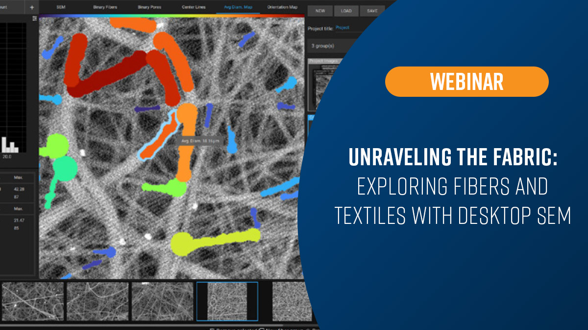 Unraveling the Fabric: Exploring Fibers and Textiles with Desktop SEM ...